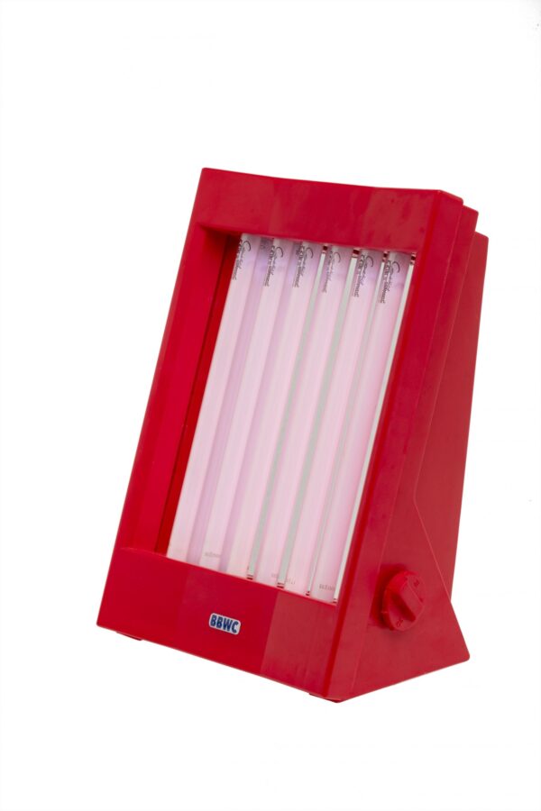 Facial Tanning lamp Rubino DE-Luxe 6 Tubes for FACE and Neck - Tanning ...